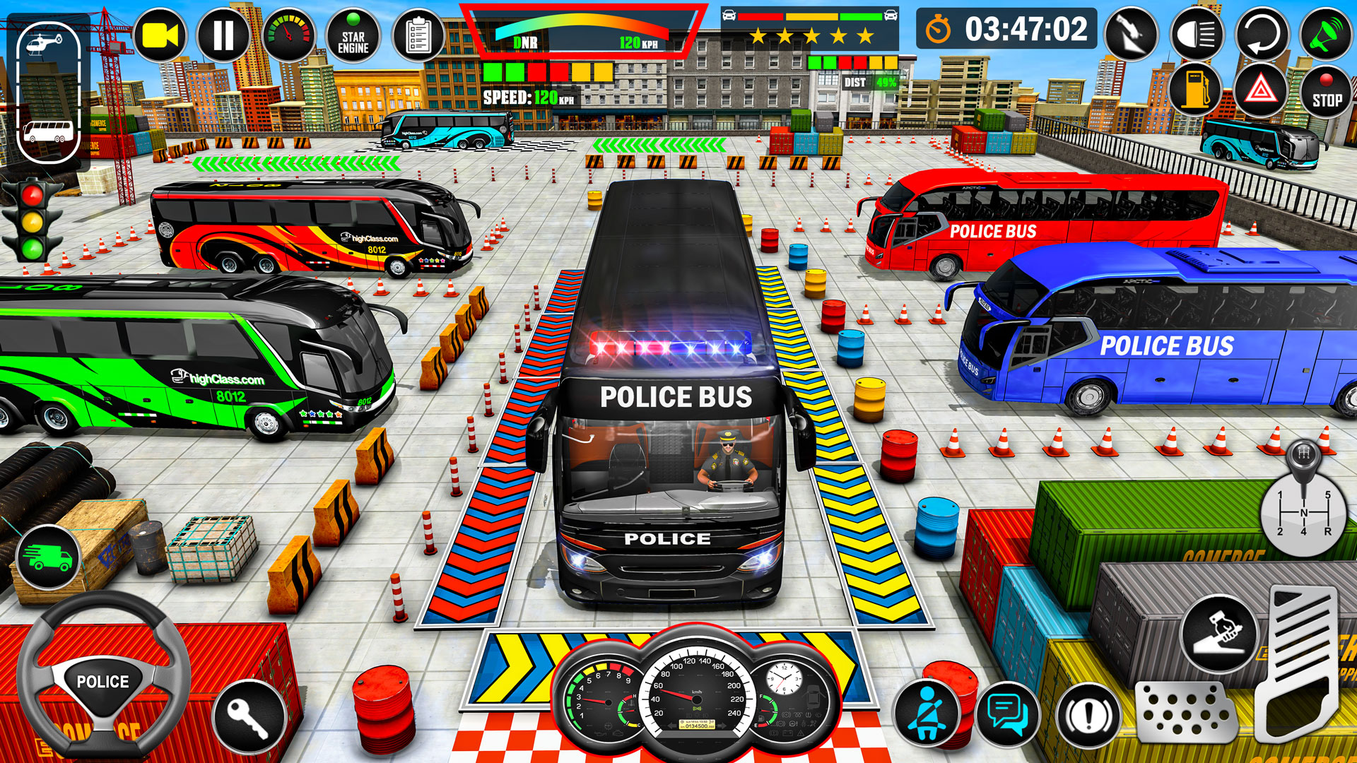 US Police Bus Simulator Prisoner Transporter Bus Game: Real Bus Driving ...