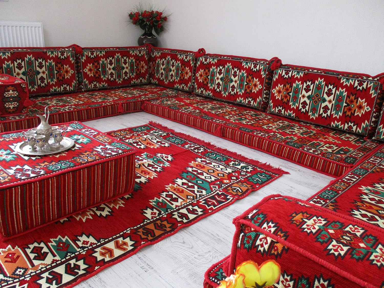 Buy Arabic Floor Seating Sofa Set Online Australia | Ubuy