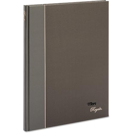 Amazon.com : TOPS 25231 Royale Business Casebound Notebook, Legal/Wide ...