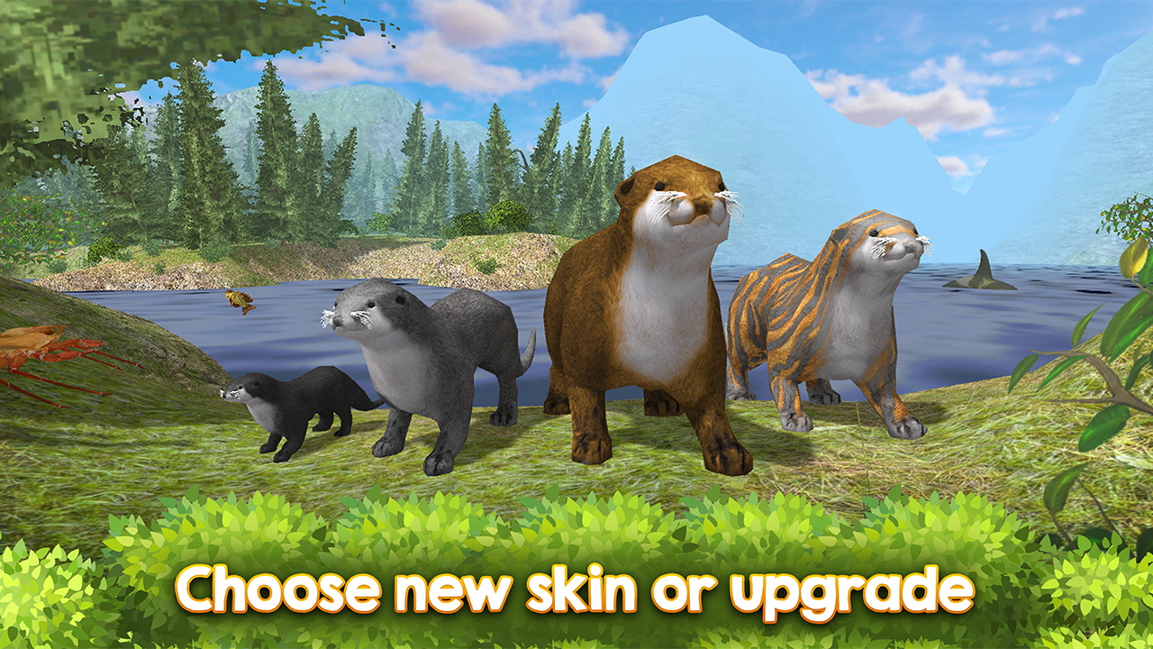 Otter Sea Animal Simulator - Wildlife Underwater Roaming Predator Sim ...