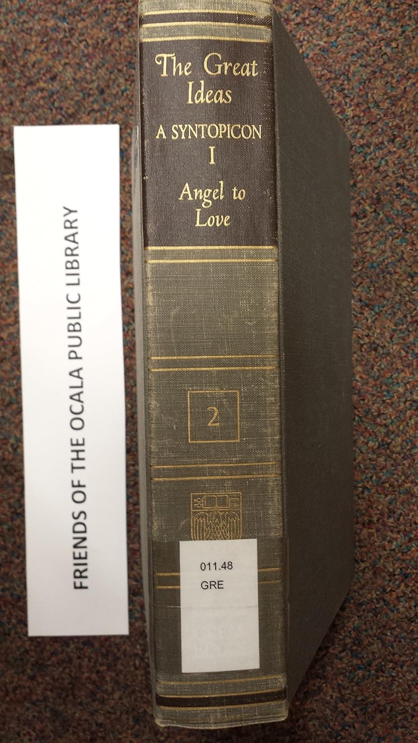 Great Ideas a Syntopicon Volume 1: Amazon.co.uk: Books