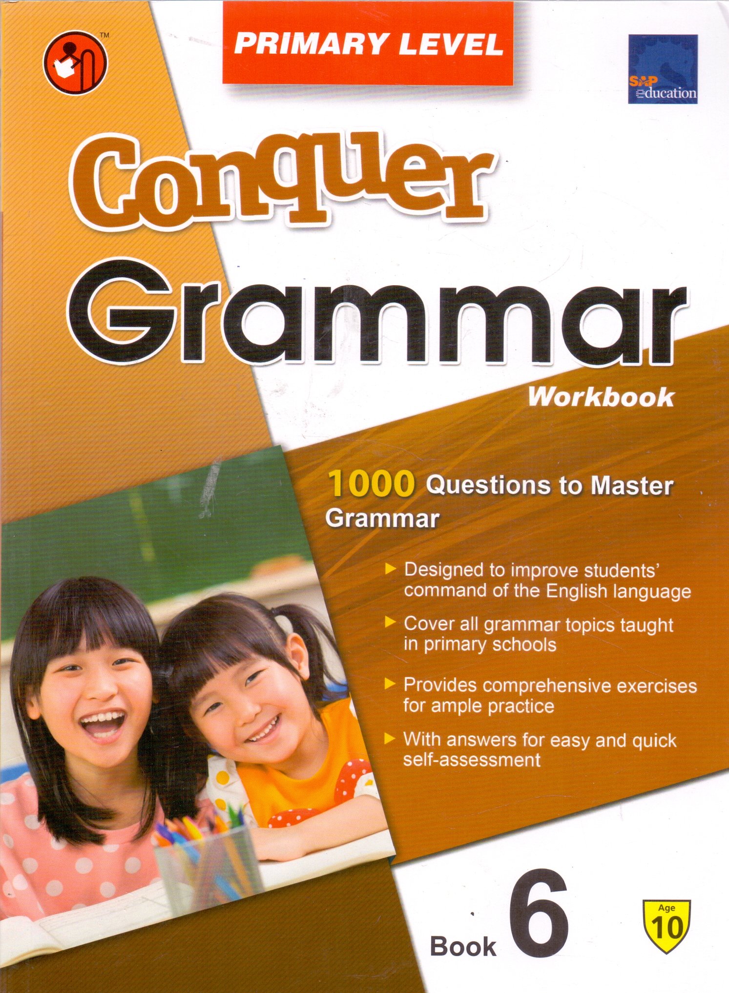 Buy SAP Conquer Grammar Workbook Primary Level 6 Book Online at Low Prices in India | SAP ...