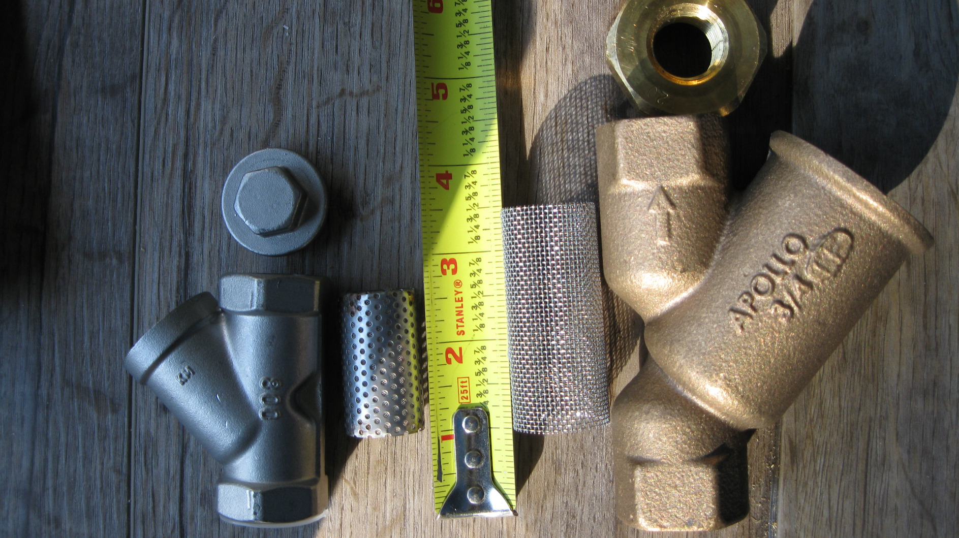 Amazon.com: 3/4" DN20 PT Thread Stainless Steel Y Type Strainer Pump ...