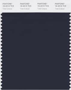 PANTONE Smart 19-4010X Color Swatch Card, Total Eclipse - House Paint ...