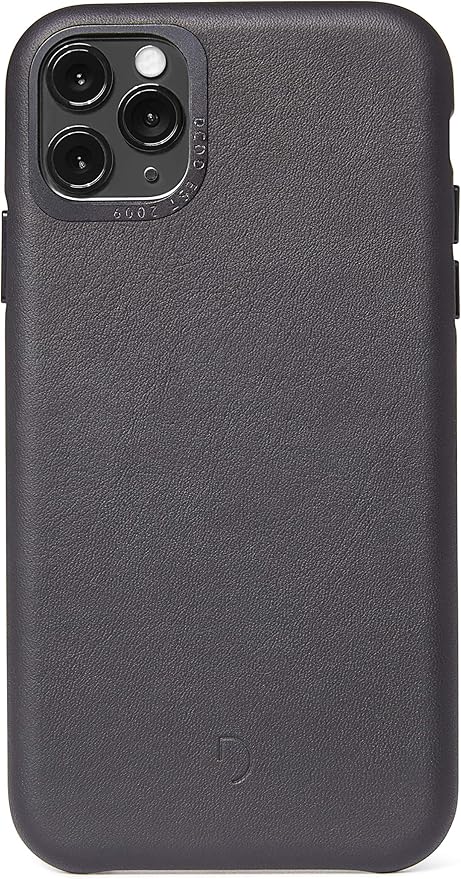 Amazon.com: DECODED Back Cover Case for iPhone 11 Pro - Black Full ...