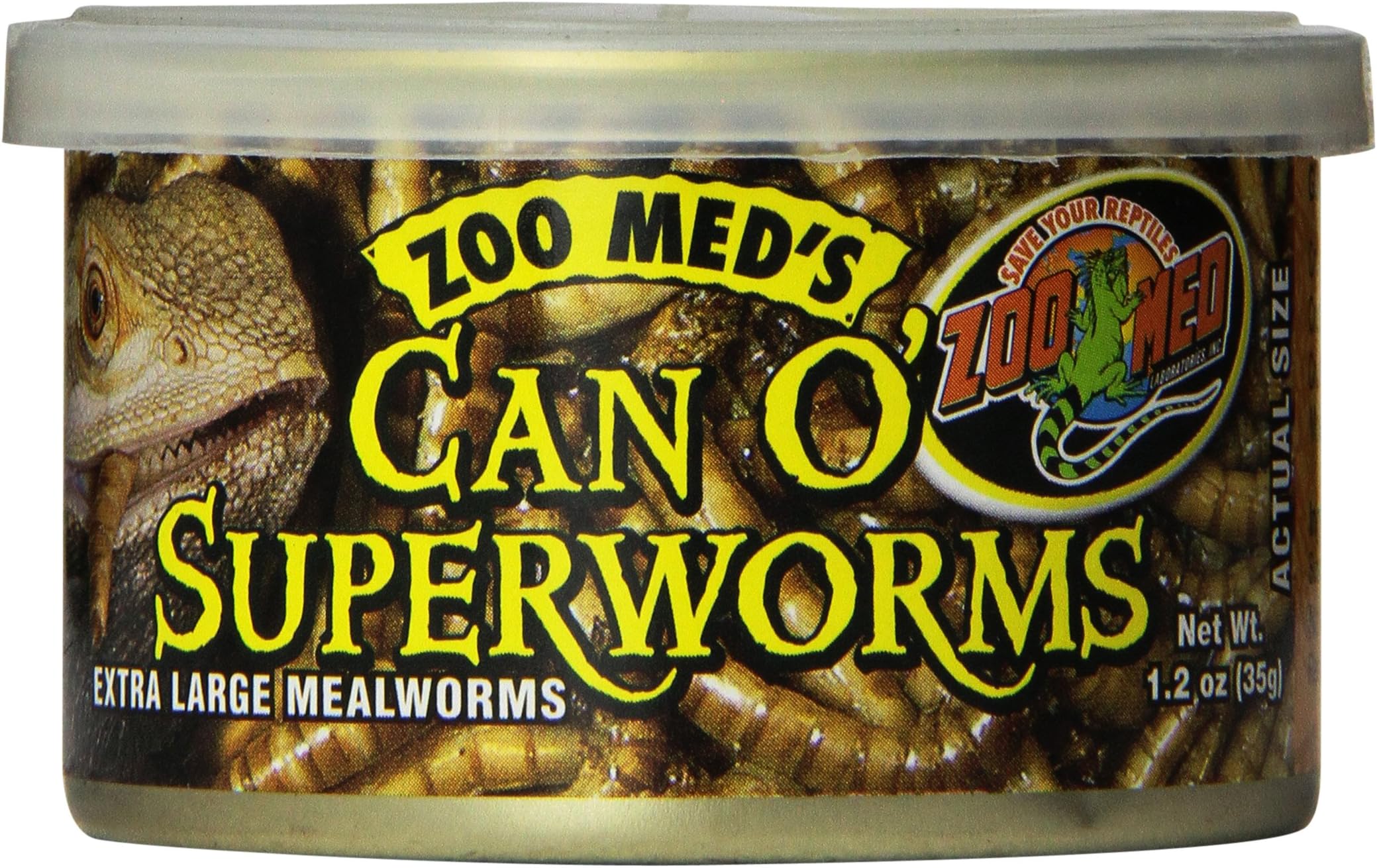Zoo Med Can O' Super Worms, 1.2-Ounce : Amazon.ca: Pet Supplies