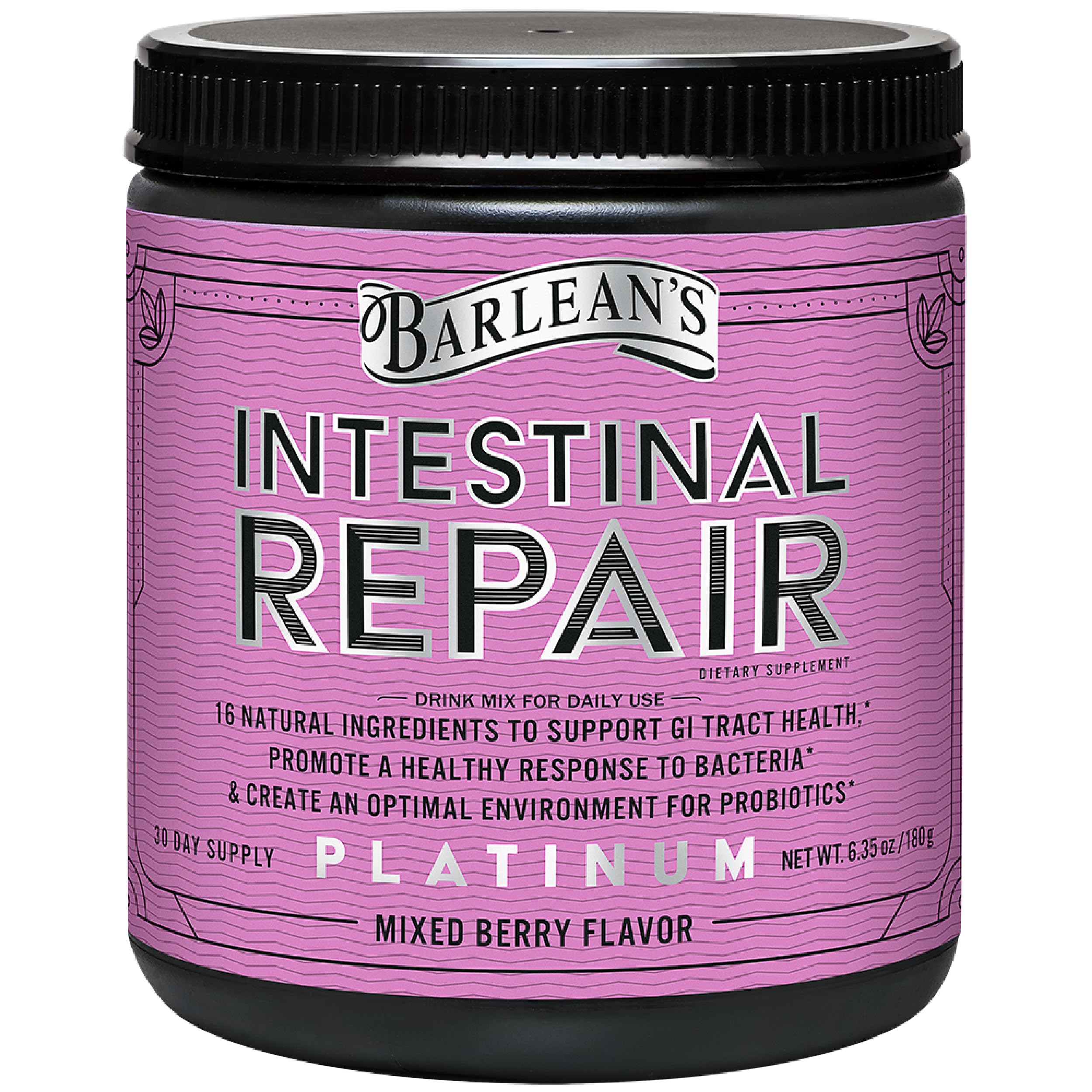 Amazon.com: Barlean’s Intestinal Repair Gut Health Powder with 16 ...