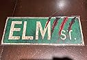 Amazon.com: flinelife Elm Street Sign,16X6, Horror Movie Metal Sign ...