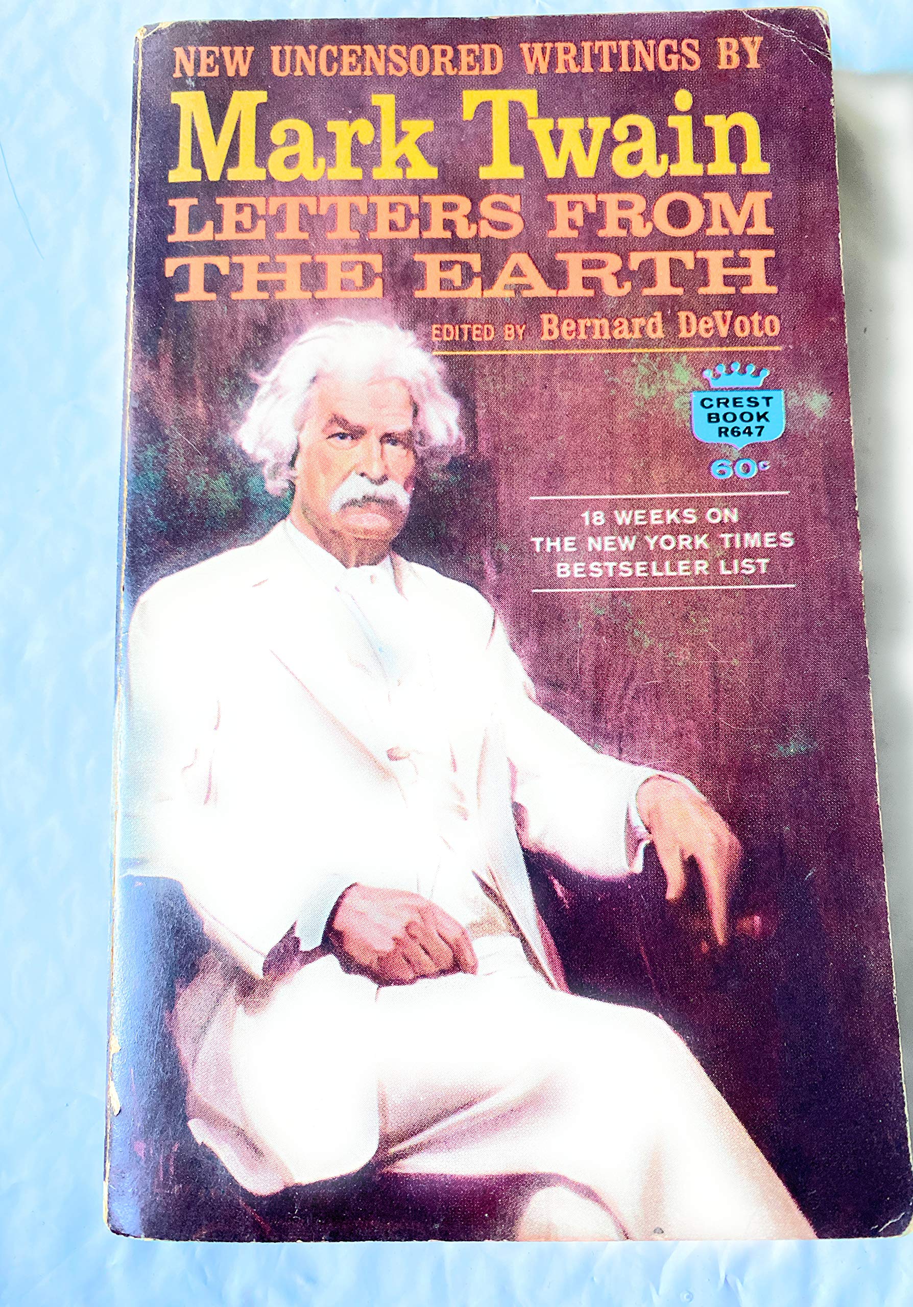 Mark Twain Letters from the Earth: Devoto, Bernard: Amazon.com: Books