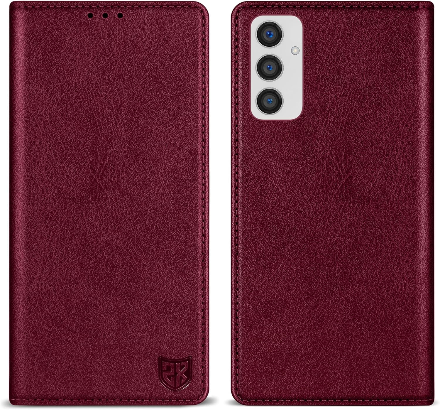 Amazon.com: ZZXX for Samsung Galaxy S23 FE Wallet Case with [RFID Blocking] Card Slot Stand ...