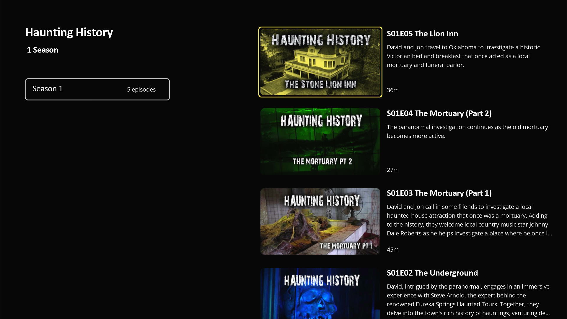 Paranormal Investigation TV - Real Ghost Hunting - Bigfoot - UFO ...