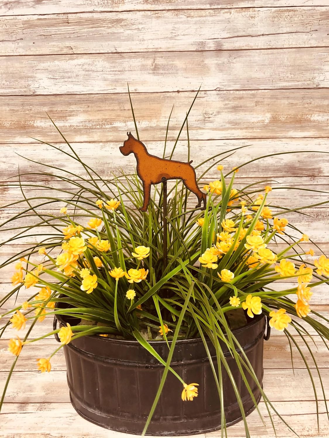 Amazon.com : Boxer Dog Garden Plant Stake : Patio, Lawn & Garden