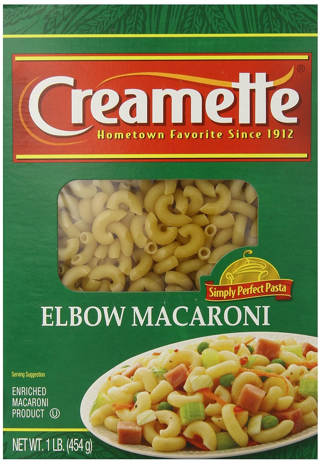 Amazon.com : Creamette Elbo Macaroni, 16 Ounce (Pack of 20) : Macaroni ...