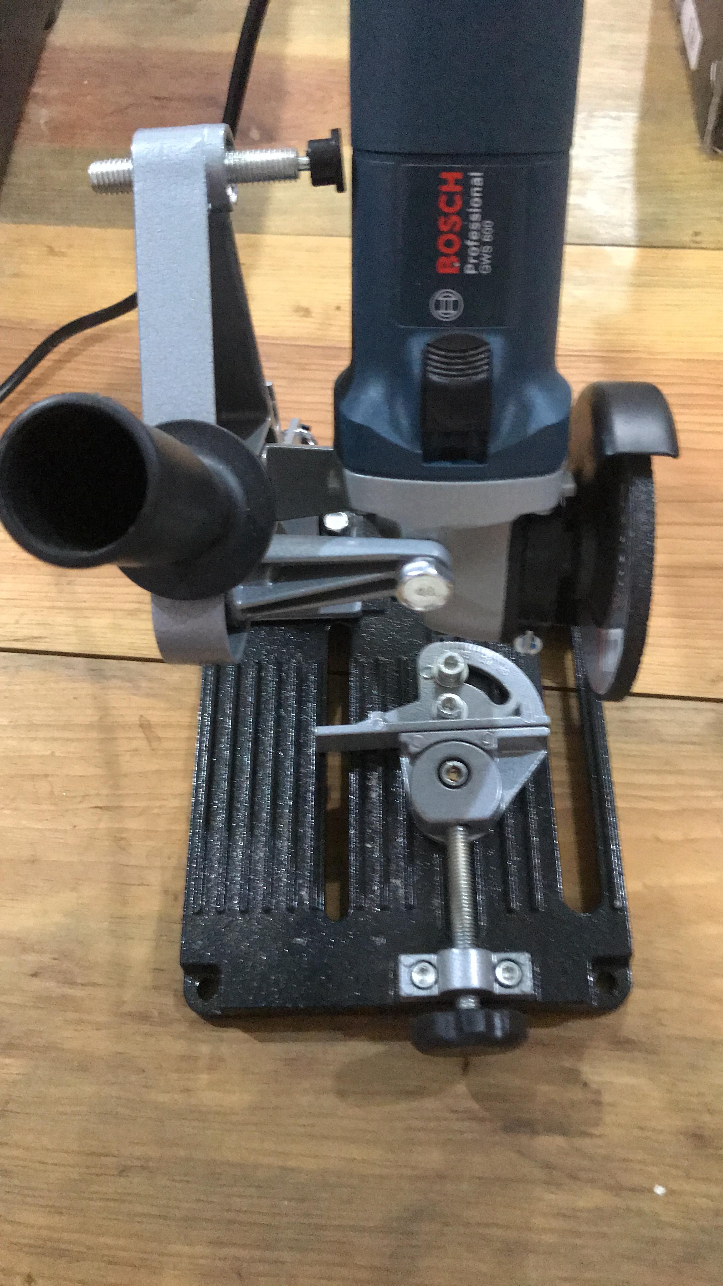 MLD Heavy Duty Angle 4"/5" Grinder Stand Support Wood Stone Metal ...