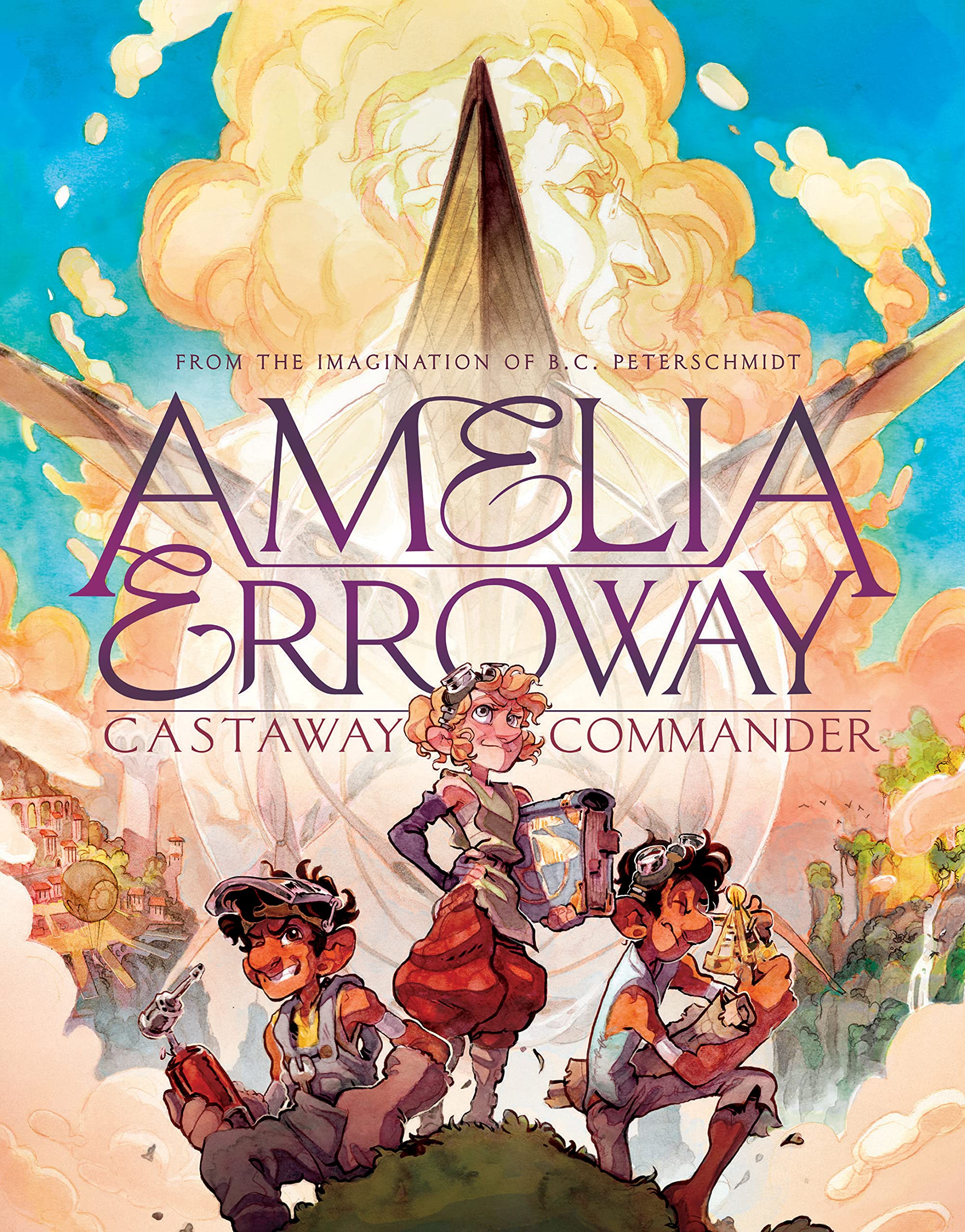 Amazon.com: Amelia Erroway: Castaway Commander: A Graphic Novel ...