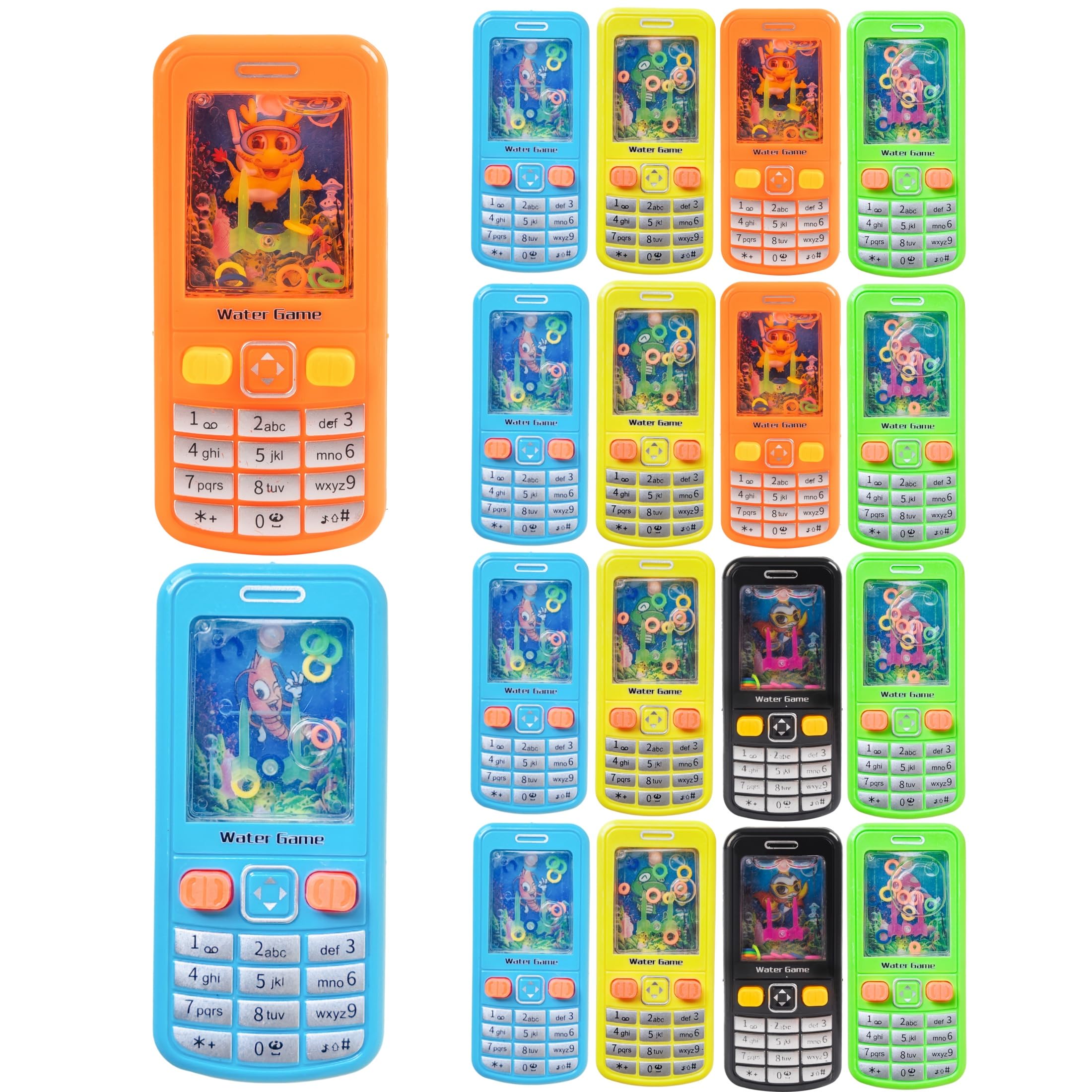 Amazon.com: Desyeryamimi 18 Pack Water Ring Toss Handheld Game,90s ...