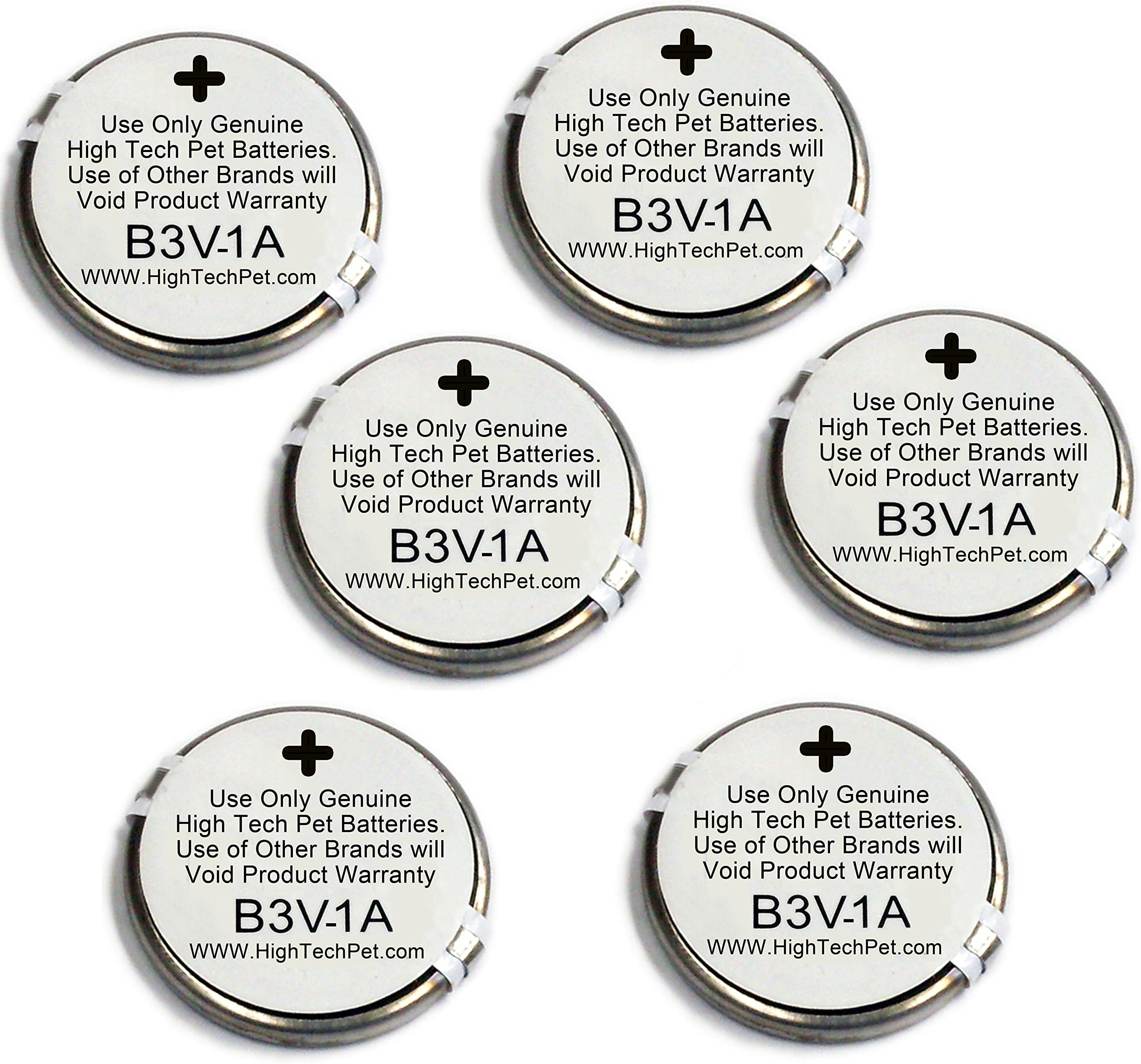 Amazon.com: High Tech Pet Collar Battery 2Pack for RC-7/RC-8 Radio ...