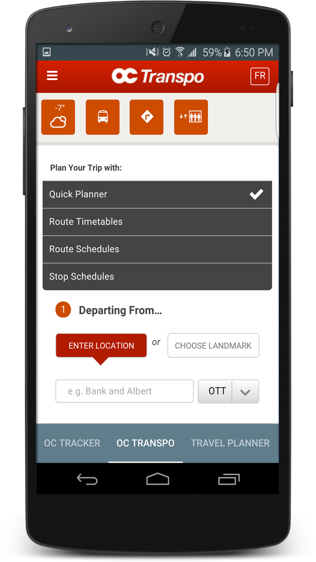 Ottawa OC Transpo Tracker - App on Amazon Appstore