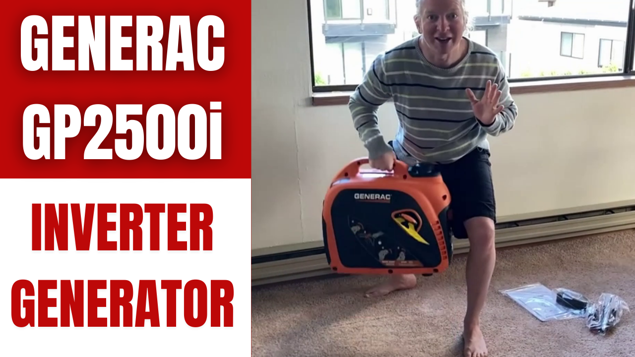 Watch Generac GP2500i Inverter Generator - Review on Amazon Live
