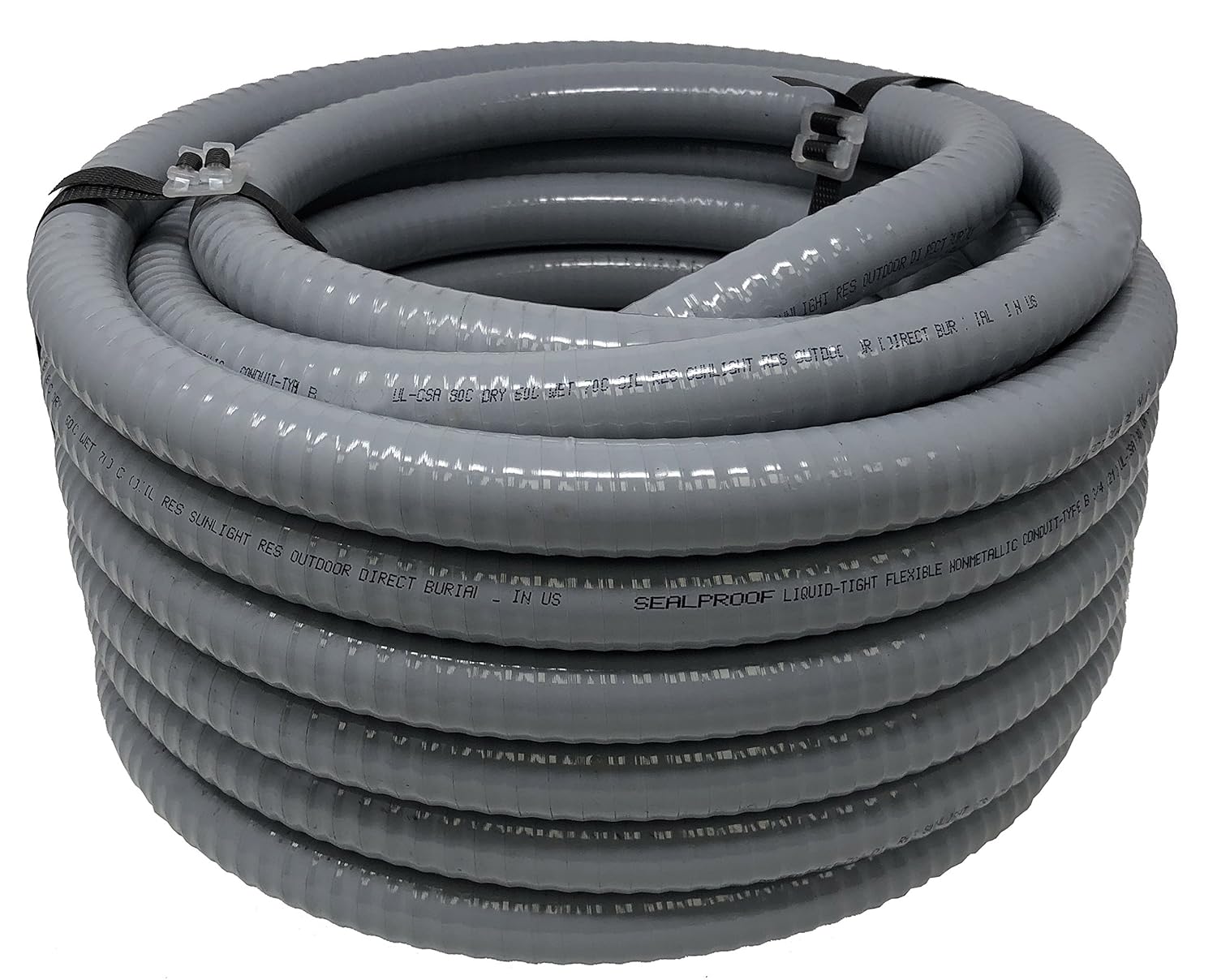 Sealproof 2 Inch Flexible Non metallic Liquid Tight Electrical Conduit Sealproof 2 Inch Flexible Non metallic Liquid Tight Electrical Conduit