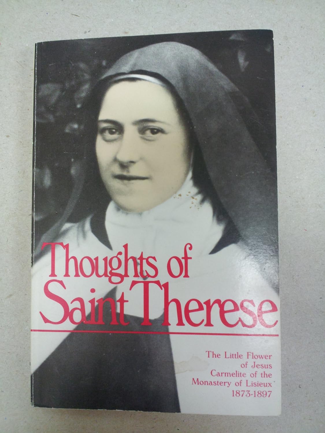 Thoughts of Saint Therese: unknown author: Amazon.com: Books