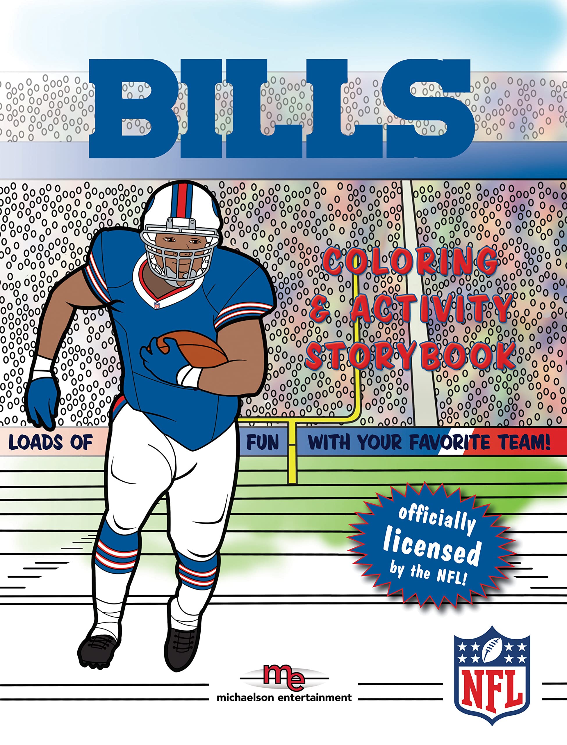 Buffalo Bills Coloring & Activity Storybook: Brad M Epstein, Walstead ...