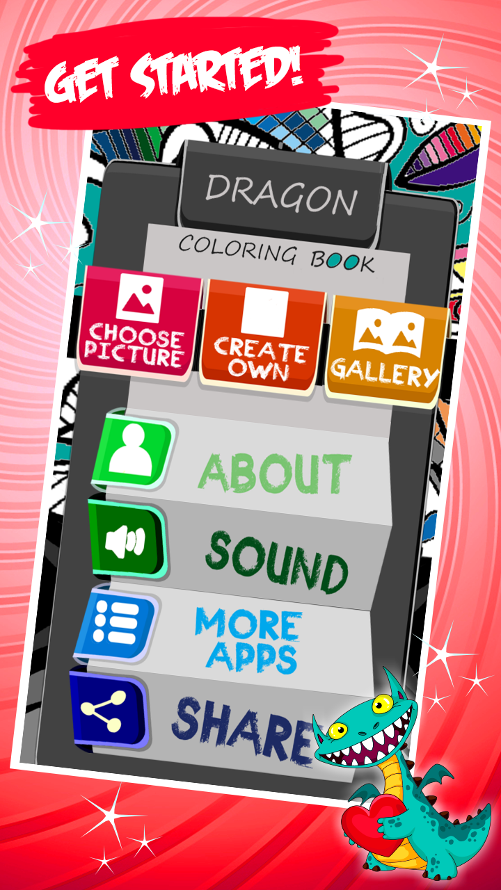Dragon Coloring Book - App on Amazon Appstore