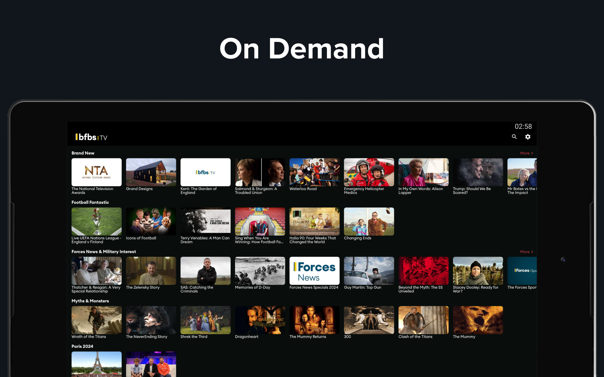 BFBS TV Player - App on Amazon Appstore