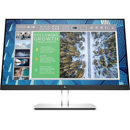 HP M24 Webcam Monitor - 24 Inch Screen, Full HD IPS, 75Hz, 5ms Response ...