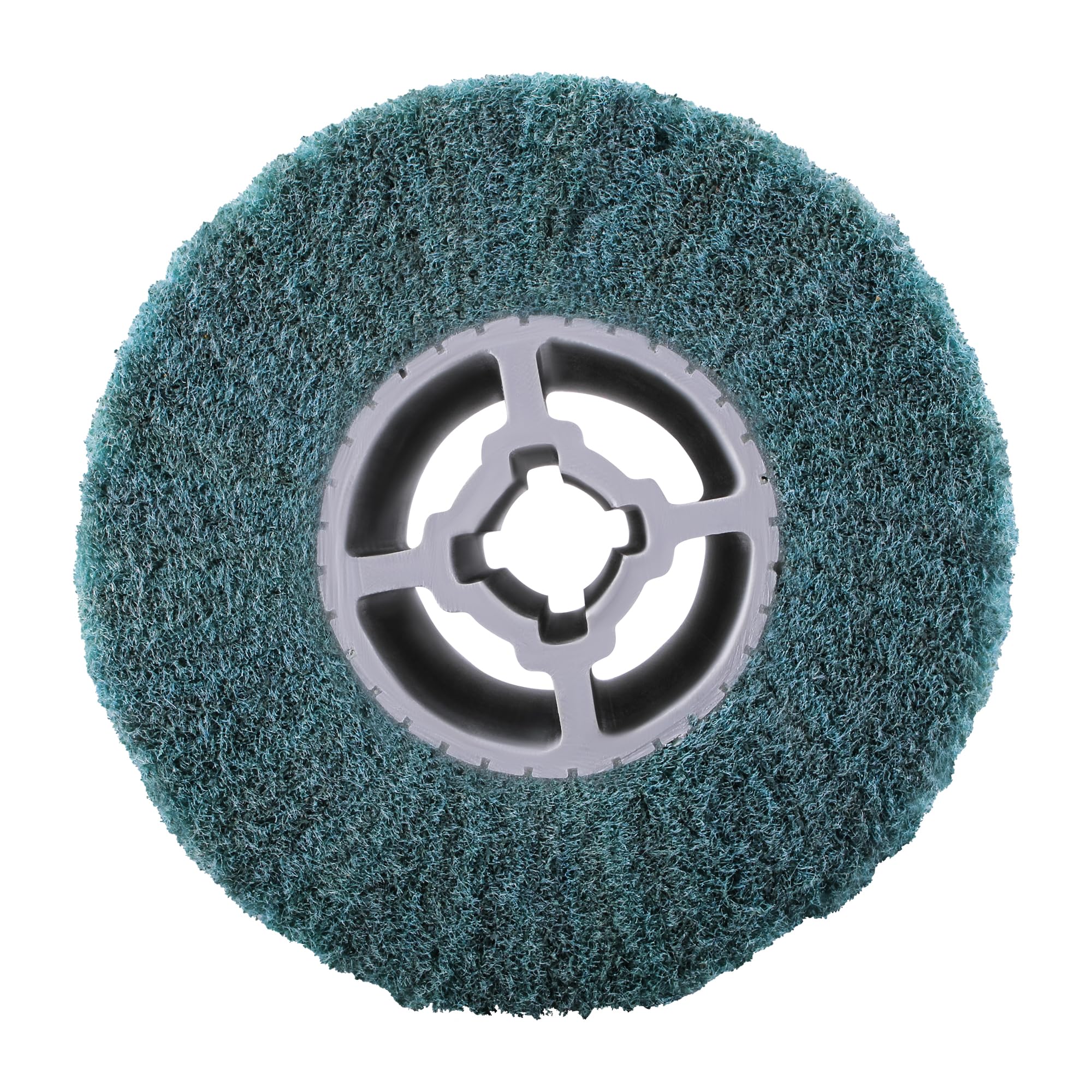 Snapklik.com : Burnishing Wheel 320Grit 120x100x19mm Abrasive Flap Wire ...