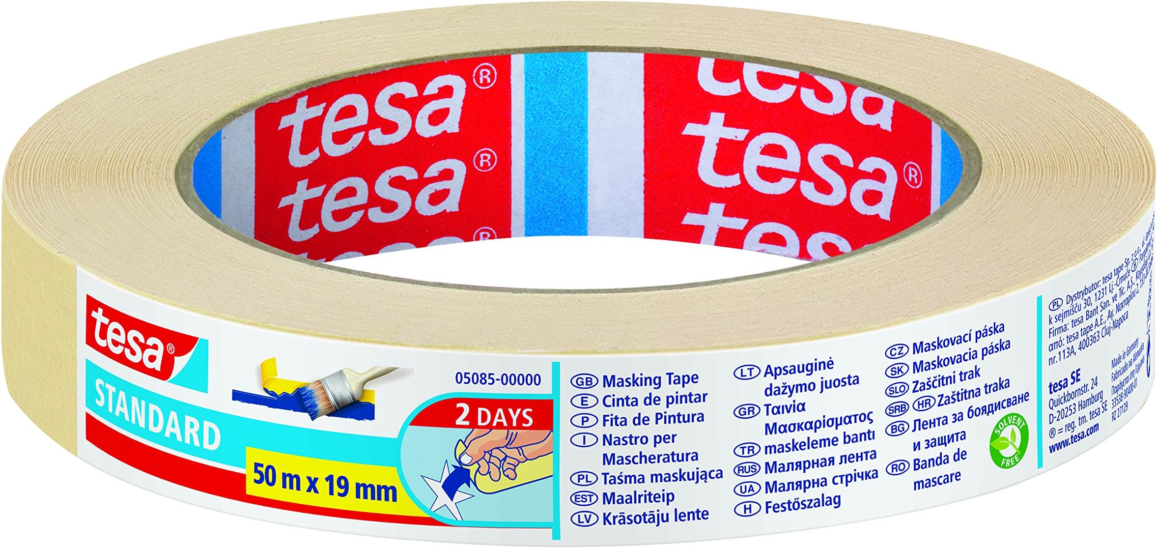Tesa Masking Tape 50 x 19 mm : Amazon.co.uk: DIY & Tools