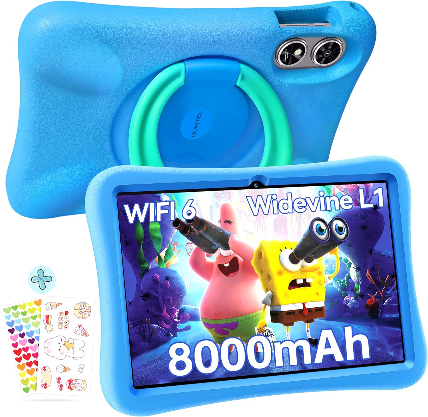 Amazon.com : OUKITEL OT6 Kids Tablet - 10.1 inch Android 13 Tablets for ...