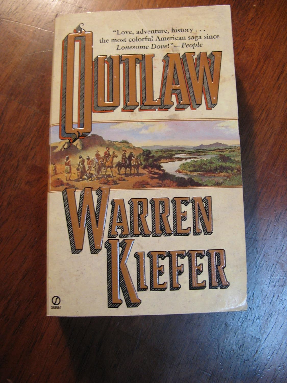 Outlaw: Kiefer, Warren: 9780451169549: Amazon.com: Books