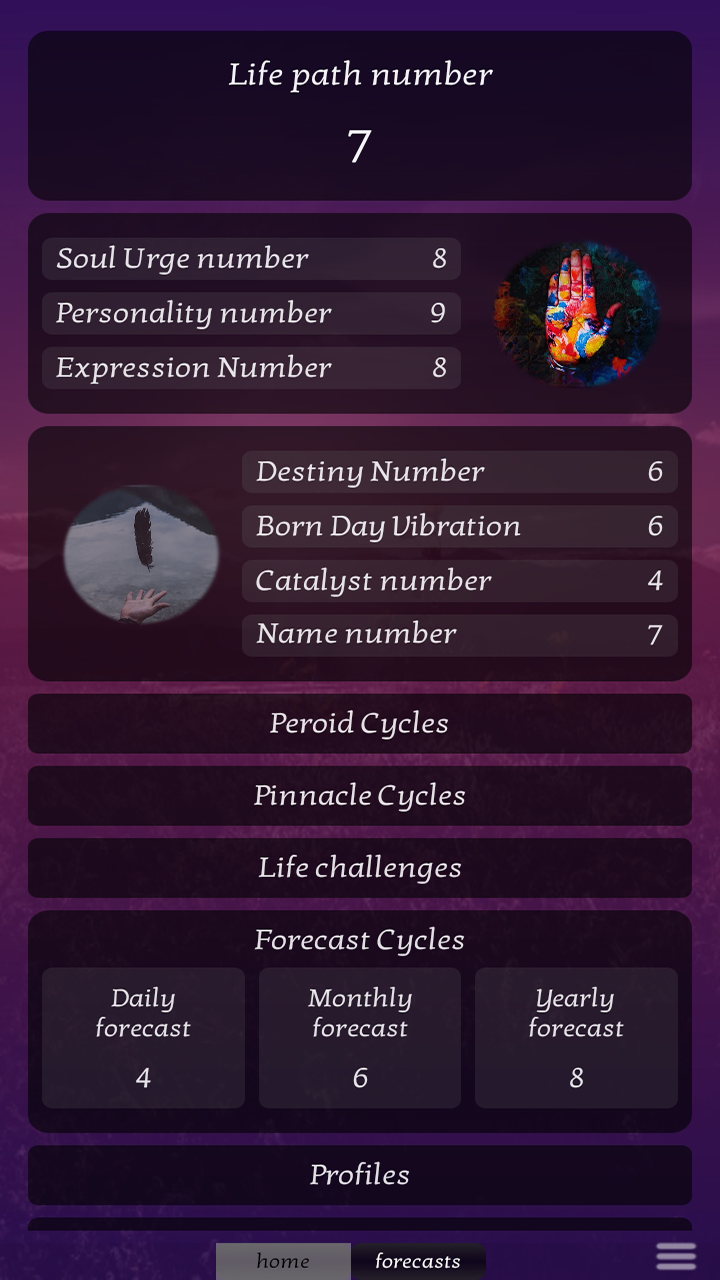 Our Numerology : Your Numerology chart & forecast - App on Amazon Appstore