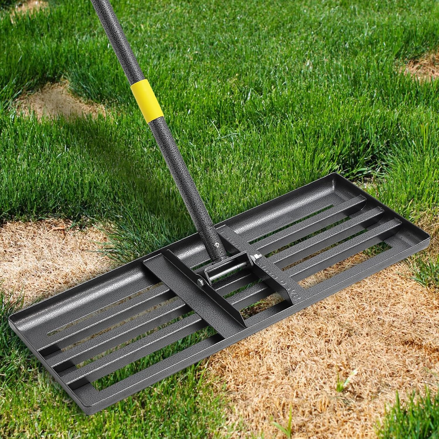 Amazon.com : Lawn Leveling Rake, 5 FT Yard Leveler with 30 x 10 Wide ...