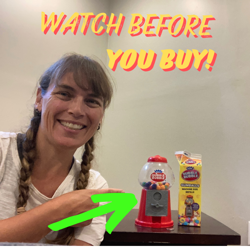 Watch My honest review of this fun gumball machine on Amazon Live