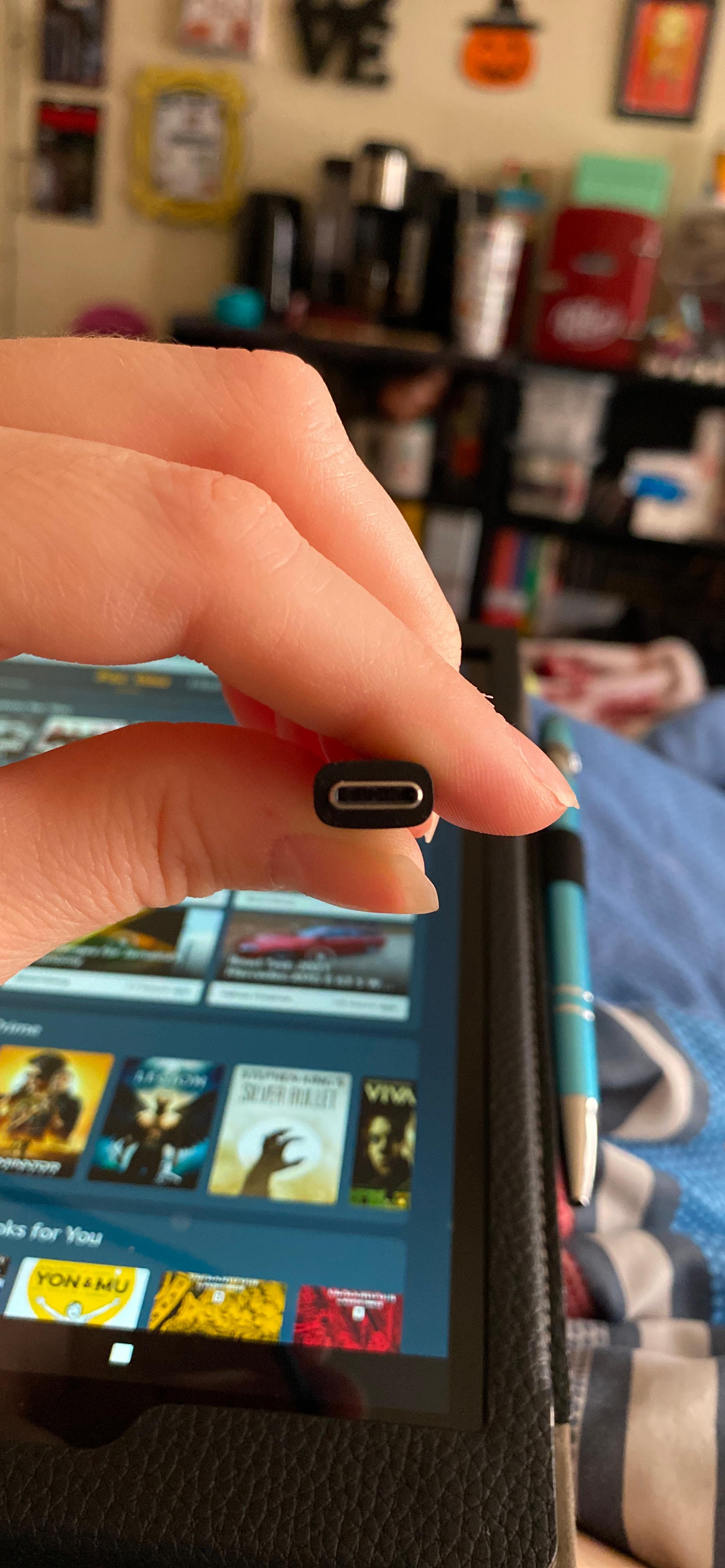 Amazon.com: Amazon 3ft USB to USB-C Cable, Black (designed for use with ...