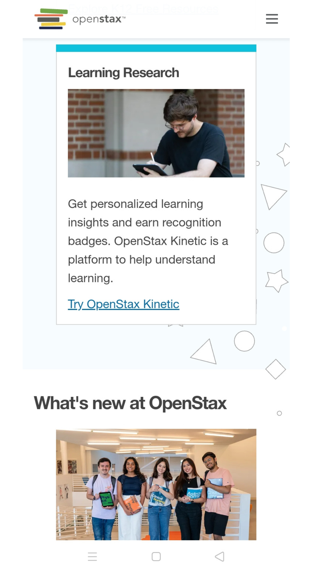 OpenStax app - App on Amazon Appstore