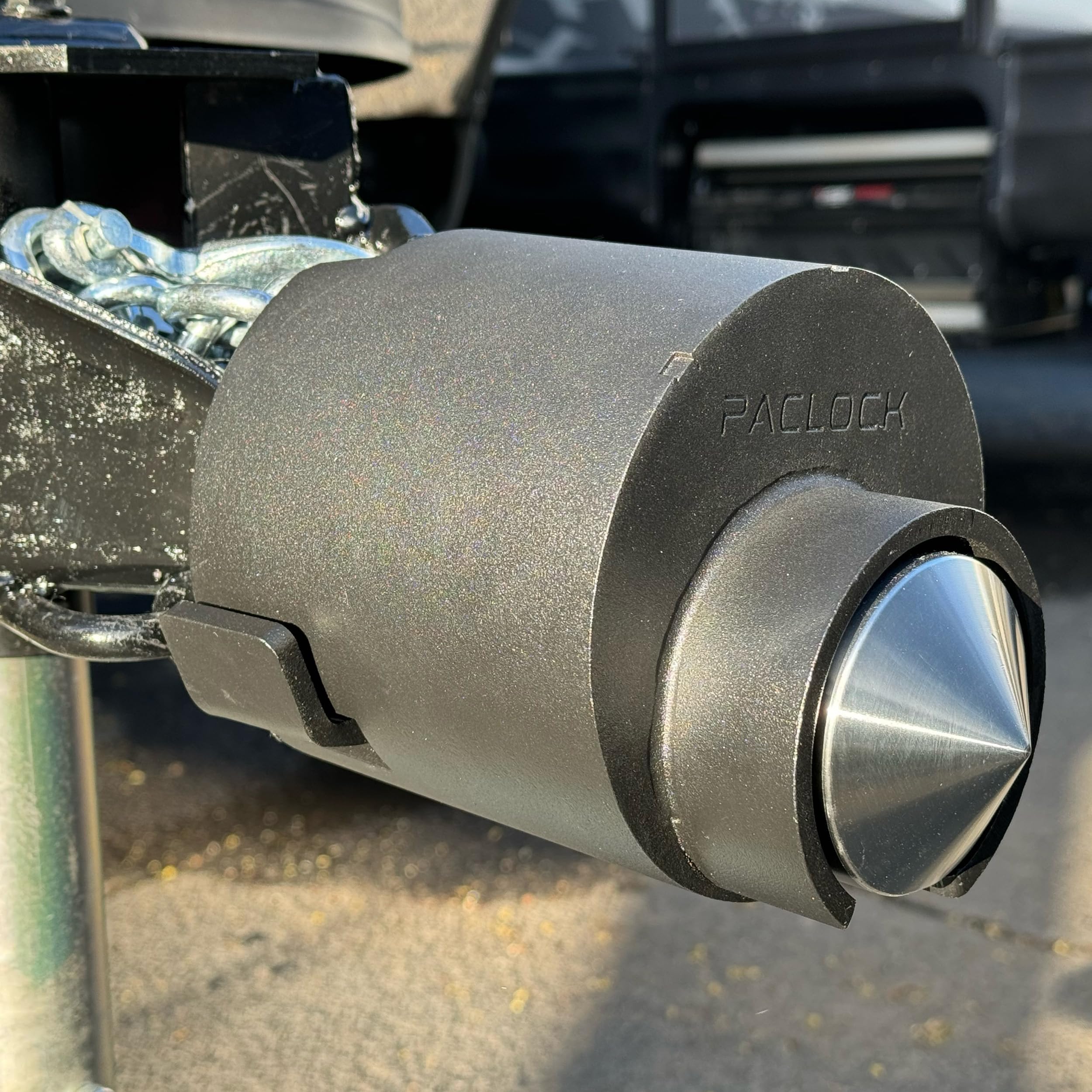 PACLOCK's UCS-77S-UND-2516, High Security Trailer-Coupler Lock for 2-5/ ...