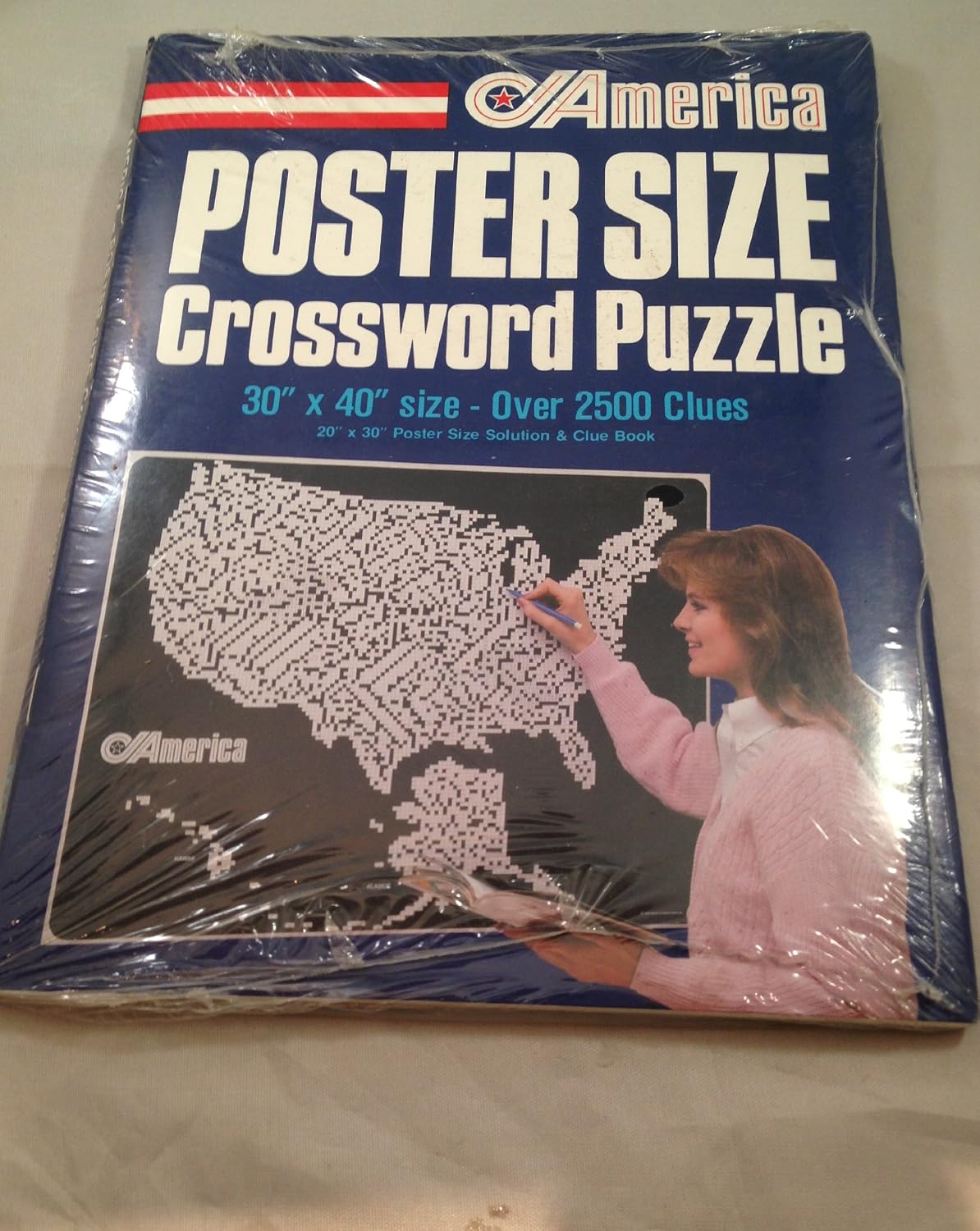 Amazon.com: America Poster Size Crossword Puzzle : Toys & Games