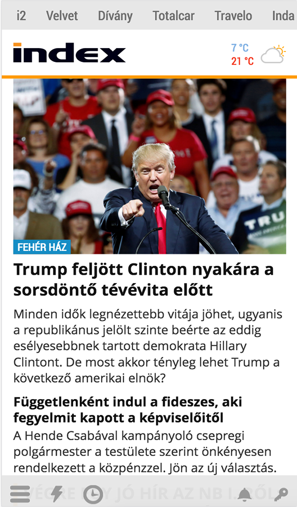 Index.hu - Hungary News - Magyarország Hírek - App on Amazon Appstore
