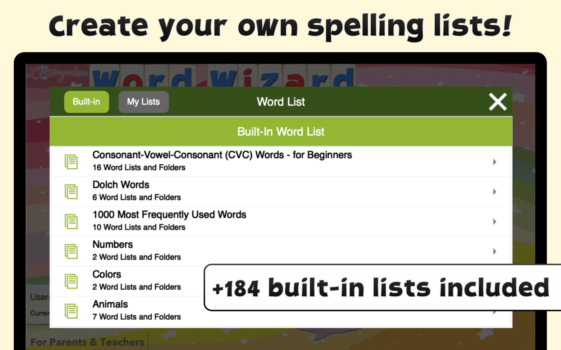 Word Wizard for Kids - Learn to Read & Spell - App on the Amazon Appstore