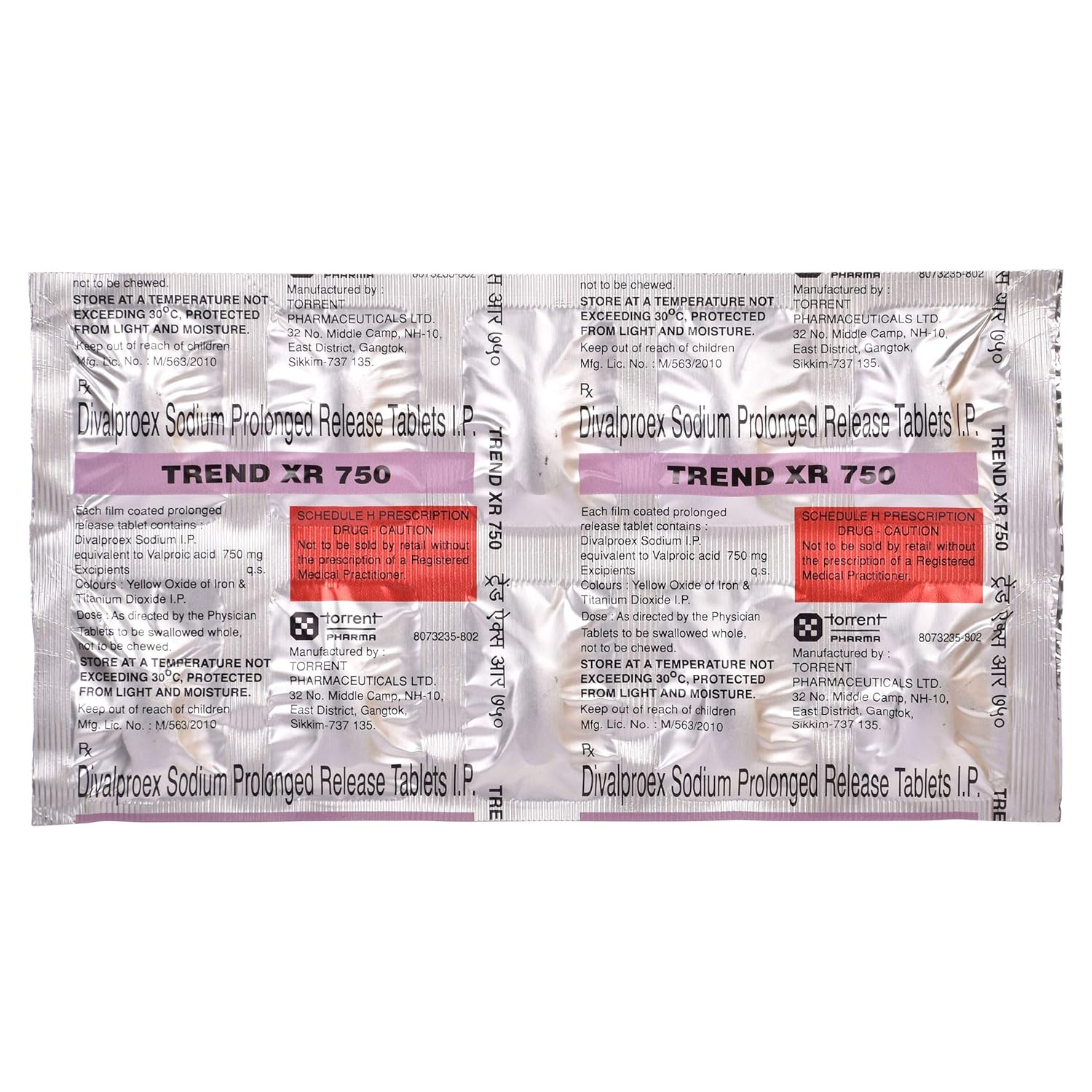 Trend XR 750 Tablet 10's : Amazon.in: Health & Personal Care