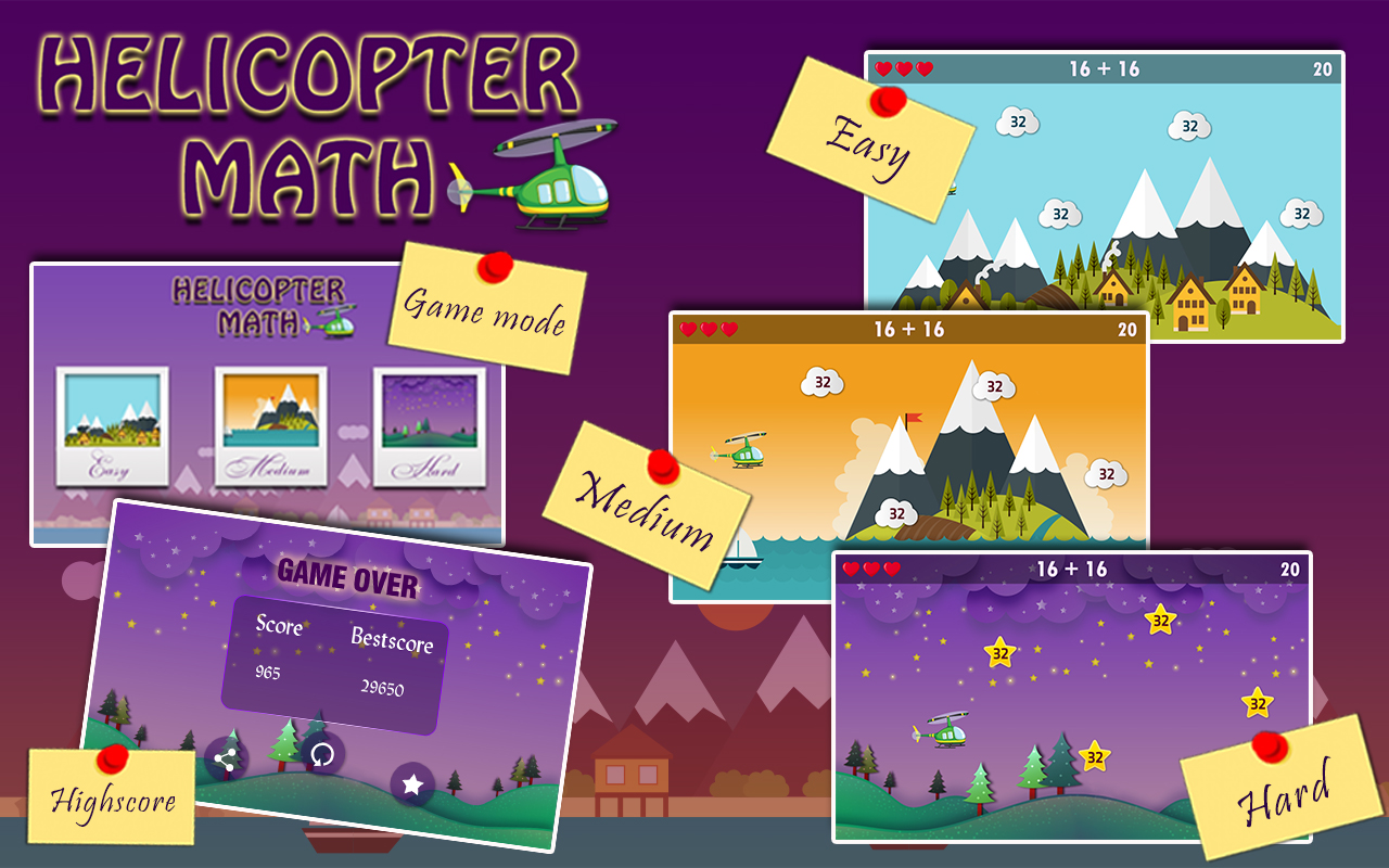 Helicopter Math Free - App on Amazon Appstore