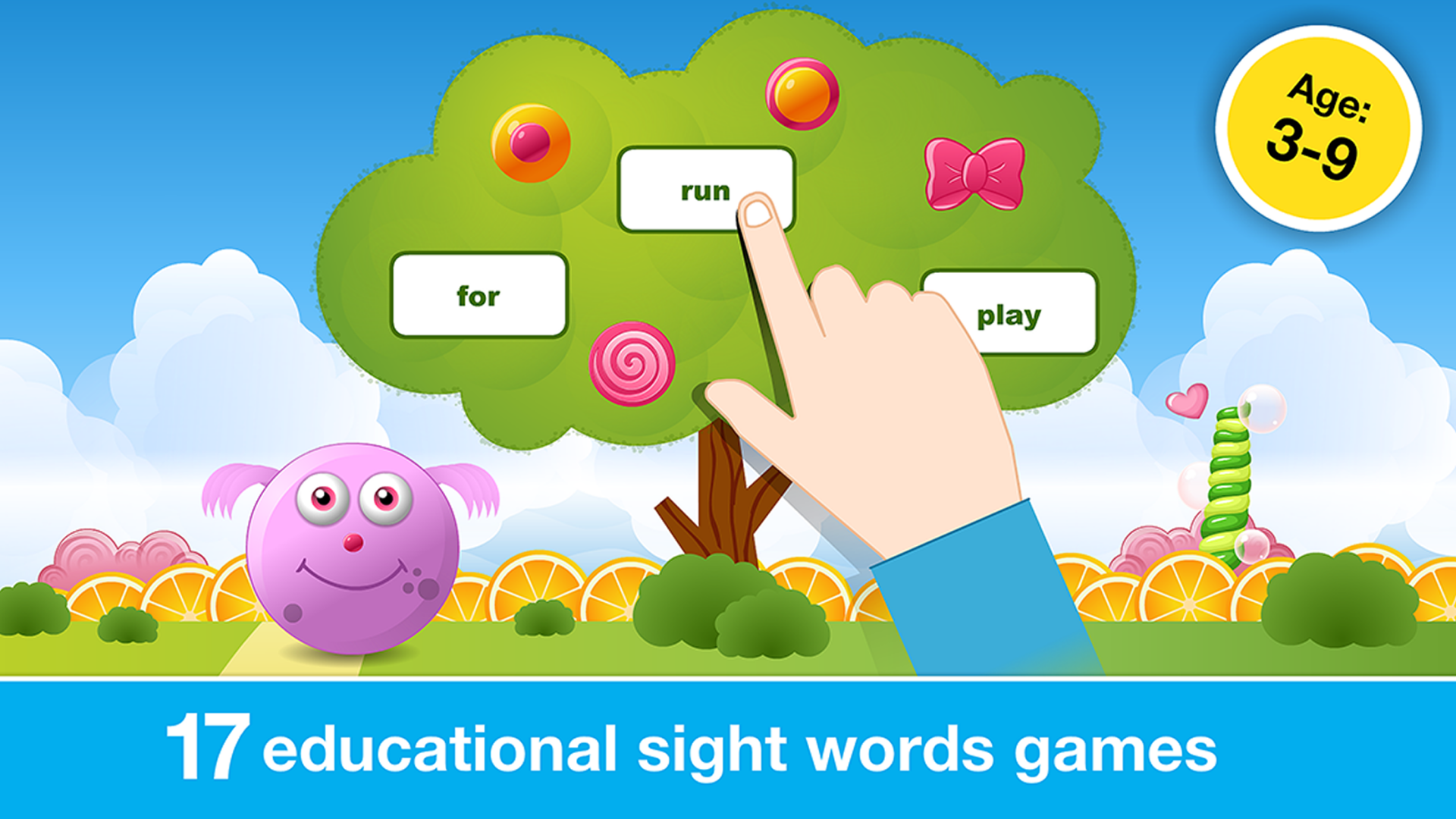 Sight Words Games in Candy Land - Reading for kids - App on the Amazon Appstore