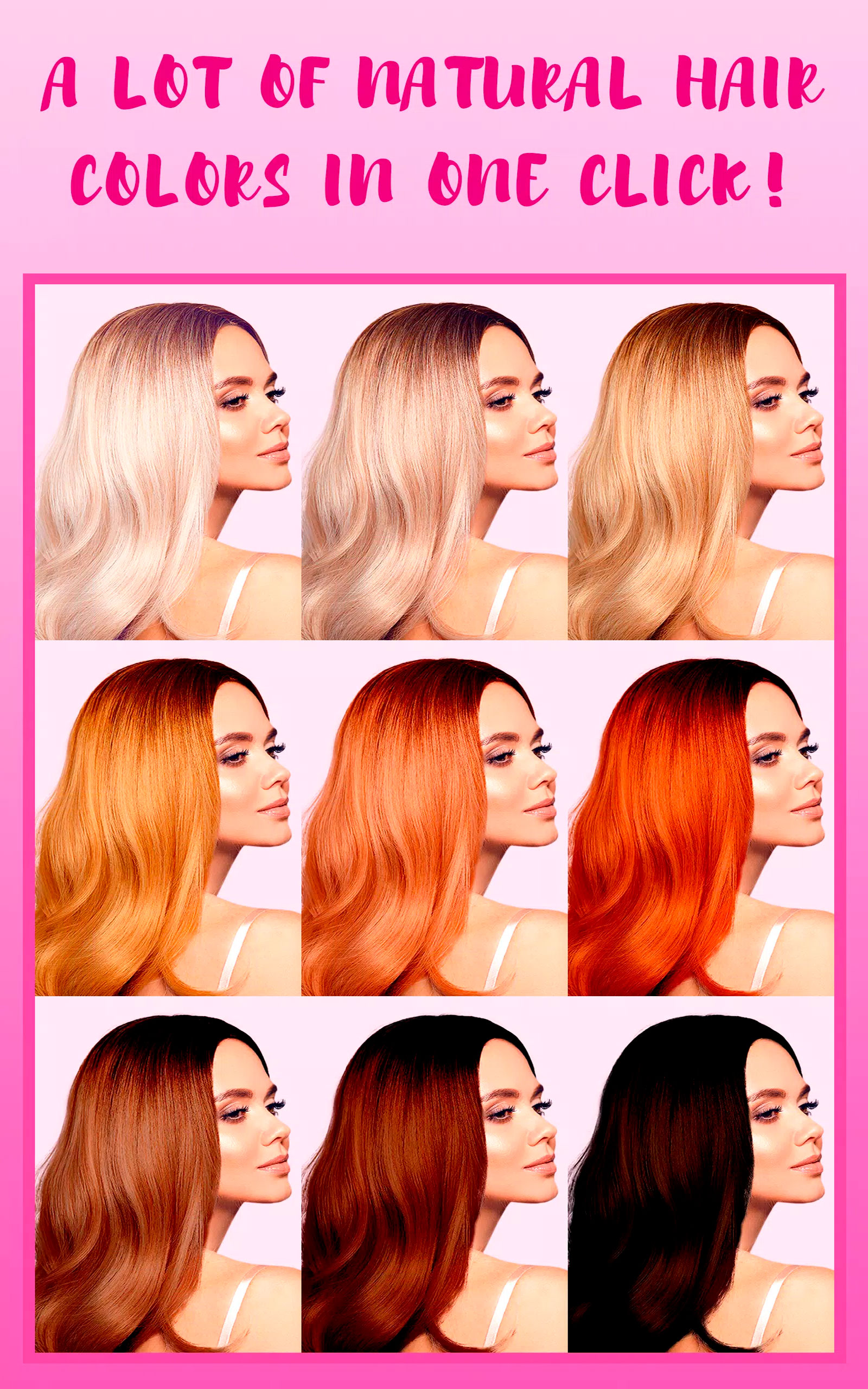 Hair Color Changer - App on Amazon Appstore