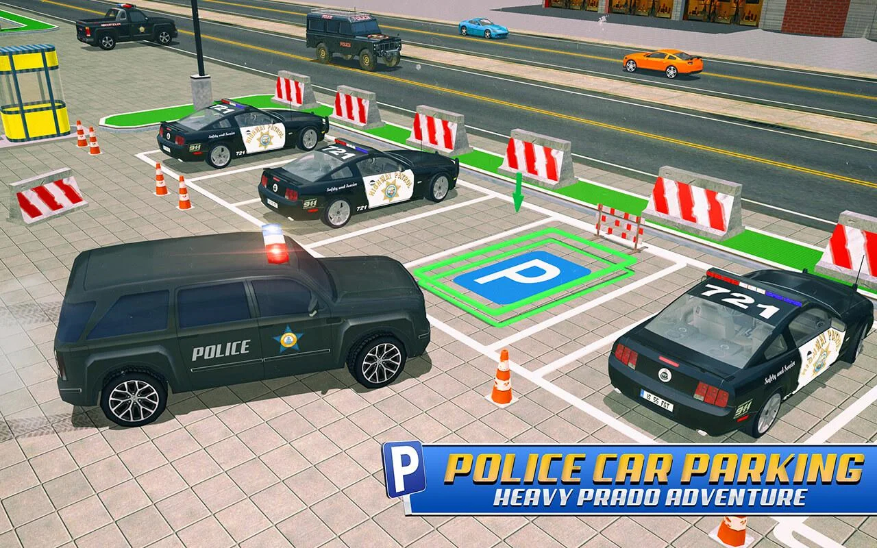 Police Car Parking Game: Police Car Driving Simulator - Patrol Officer ...