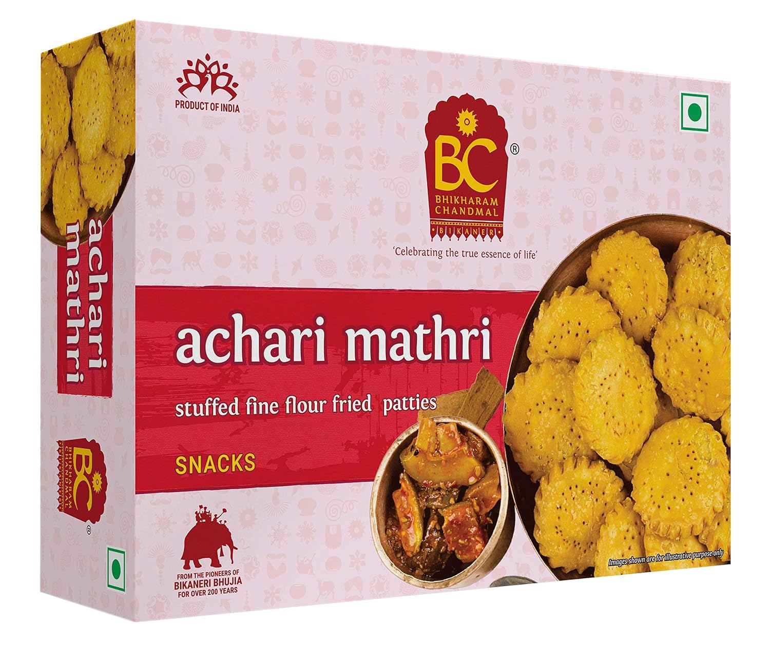 Bhikharam Chandmal Achari Mathri 425G (Pack of 1) : Amazon.in: Grocery ...