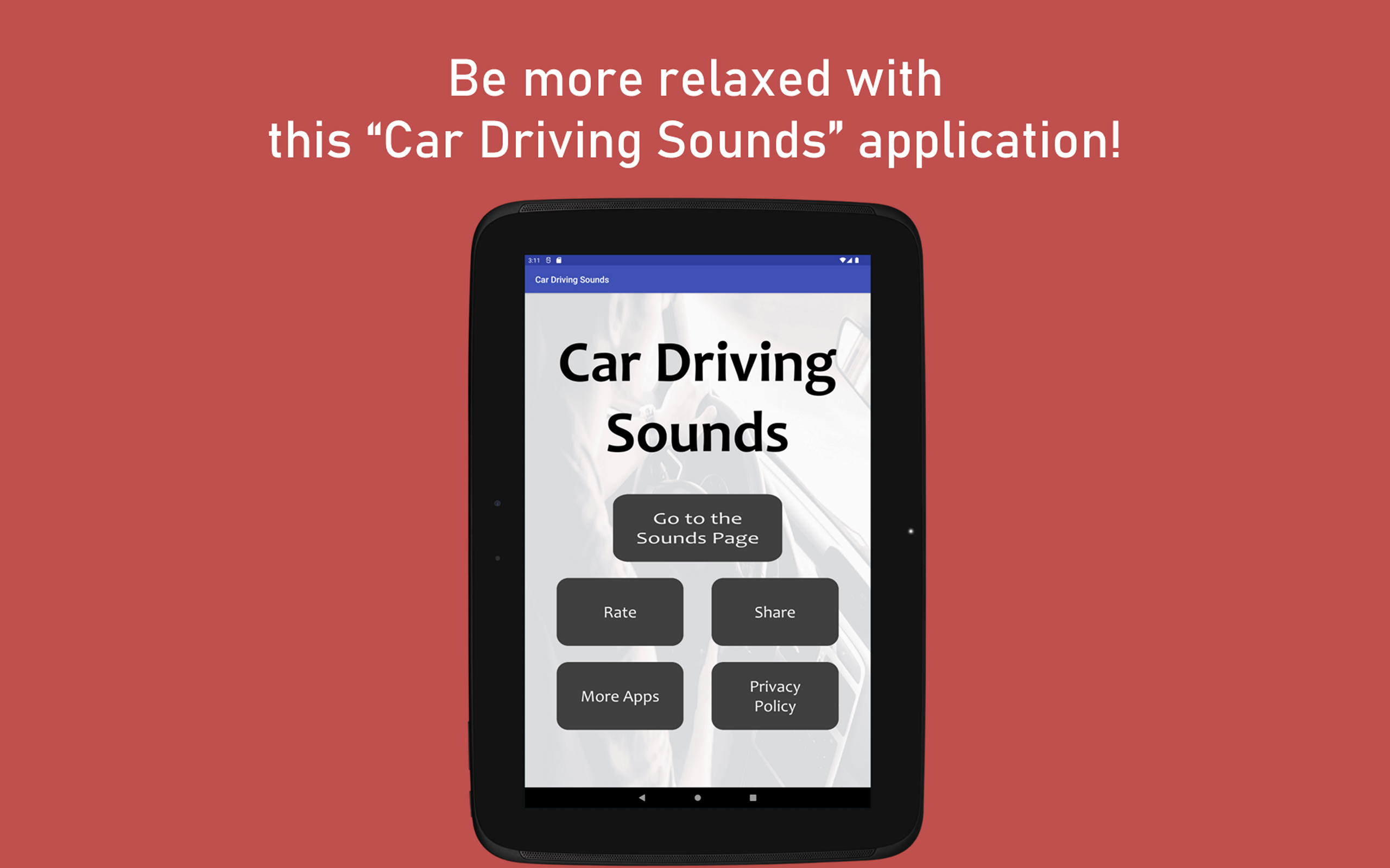Car Driving Sounds - App on Amazon Appstore