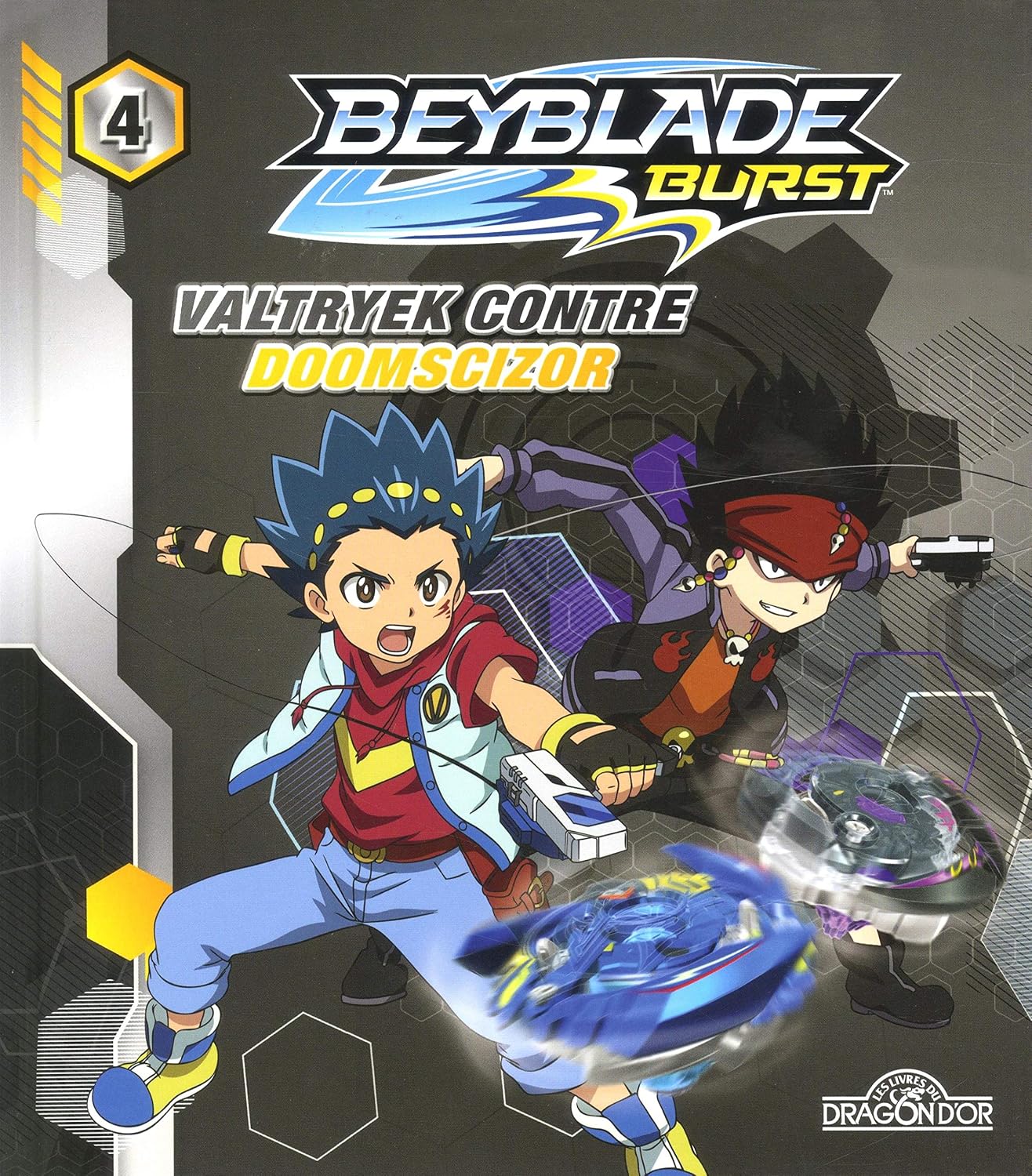 Beyblade burst - Nº 4: Valtryek contre Doomscizor : Nelvana Ltd: Amazon ...